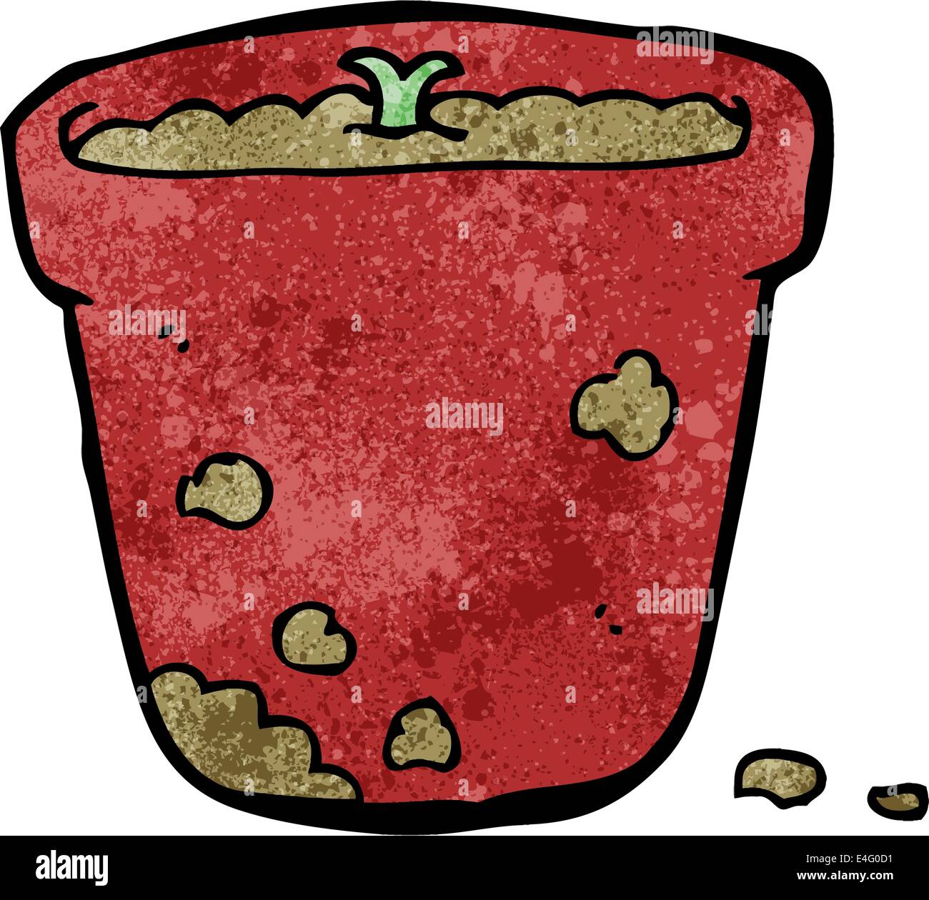 cartoon flower pot Stock Vector Image & Art - Alamy