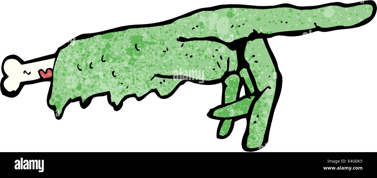 cartoon pointing zombie hand Stock Vector Image & Art - Alamy