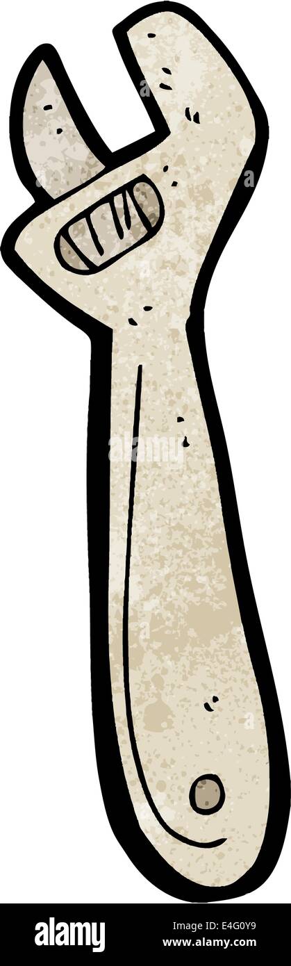 cartoon adjustable spanner Stock Vector Image & Art - Alamy