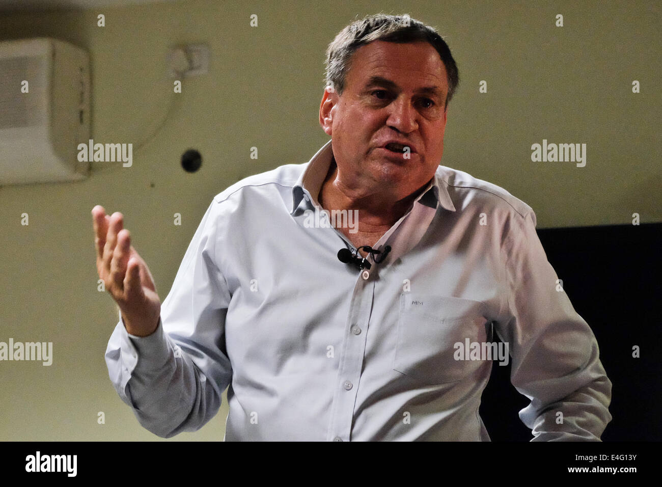 Sderot, Israel. 10th July, 2014. UZI DAYAN, Major General (Ret ...