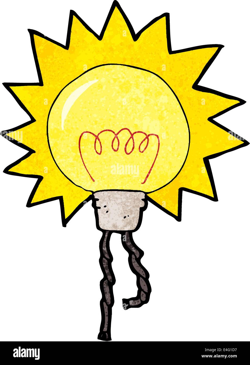 cartoon light bulb Stock Vector Image & Art - Alamy