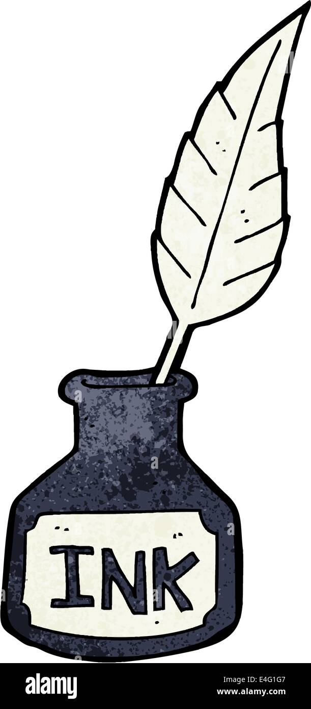 cartoon ink bottle Stock Vector Image & Art - Alamy