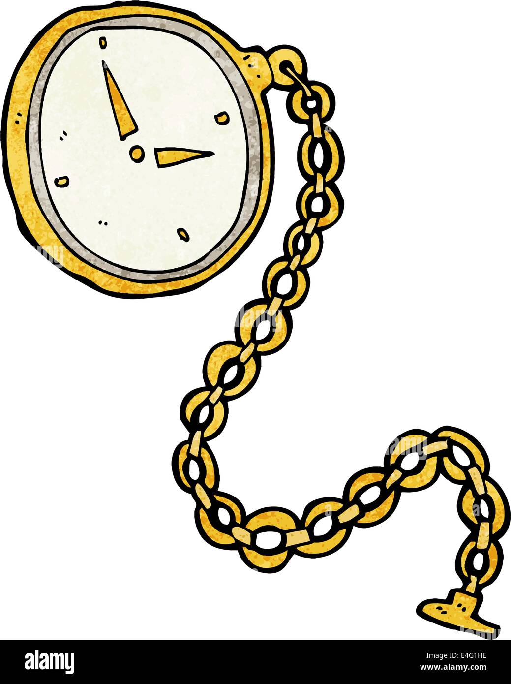 Cartoon gold watch Stock Vector Images - Alamy