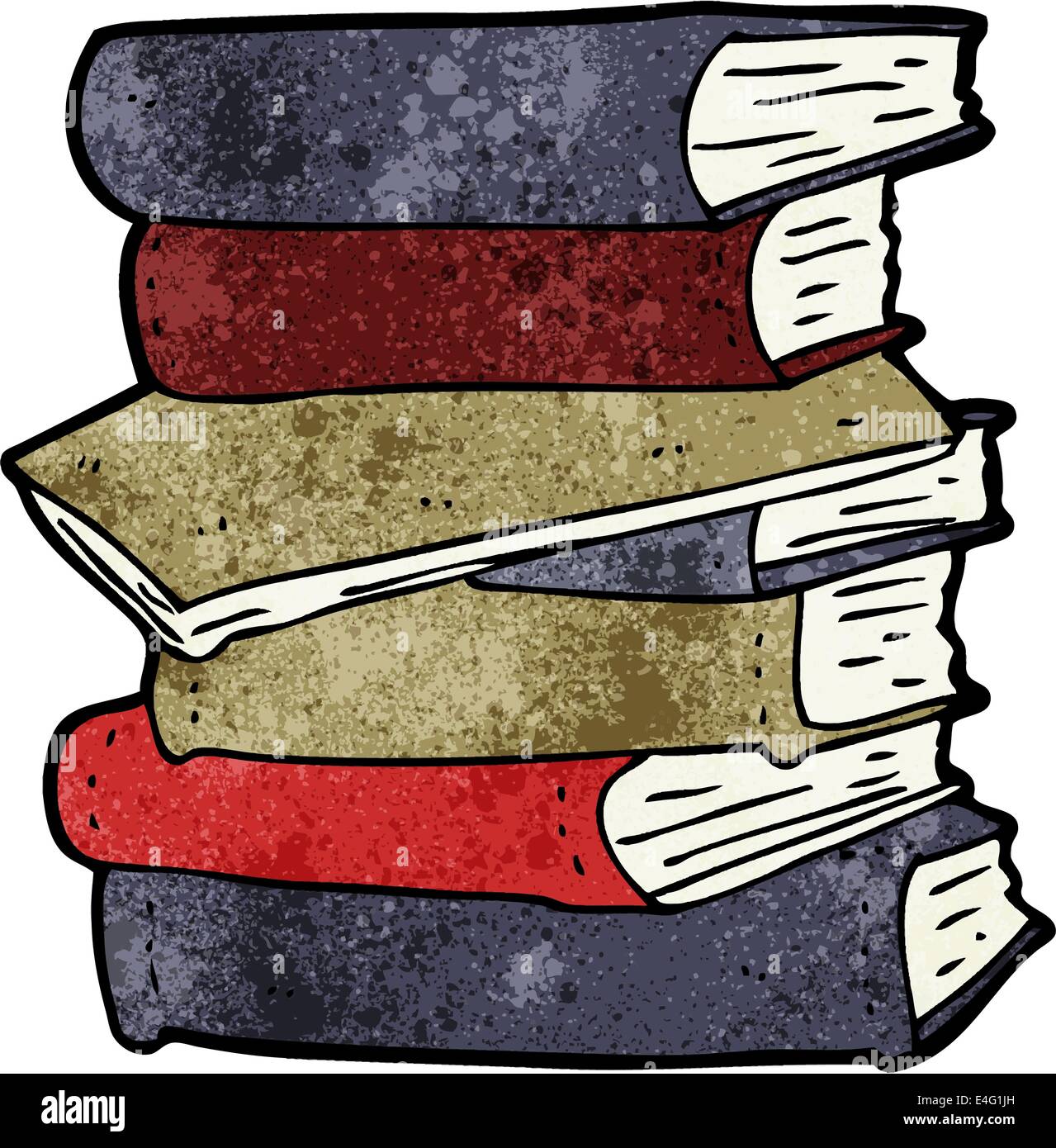 cartoon pile of books Stock Vector Image & Art - Alamy
