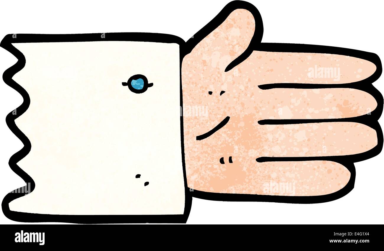 cartoon open hand symbol Stock Vector Image & Art - Alamy