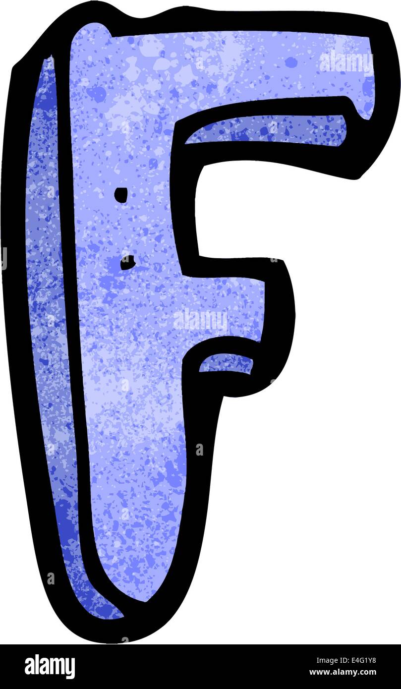 cartoon letter F Stock Vector Image & Art - Alamy