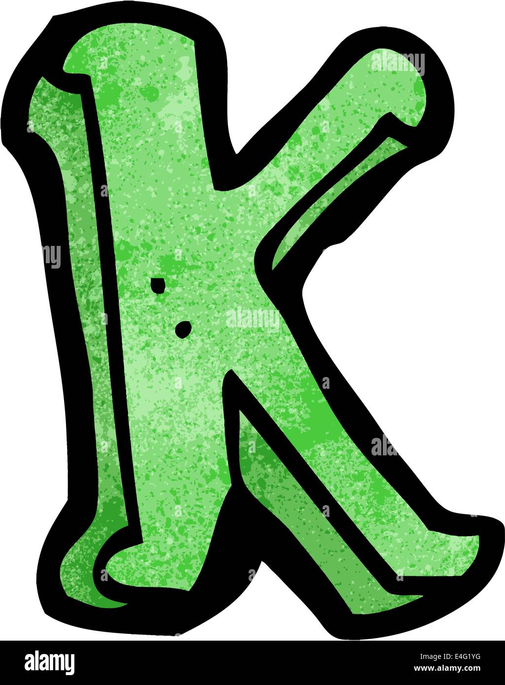 cartoon letter K Stock Vector Image & Art - Alamy