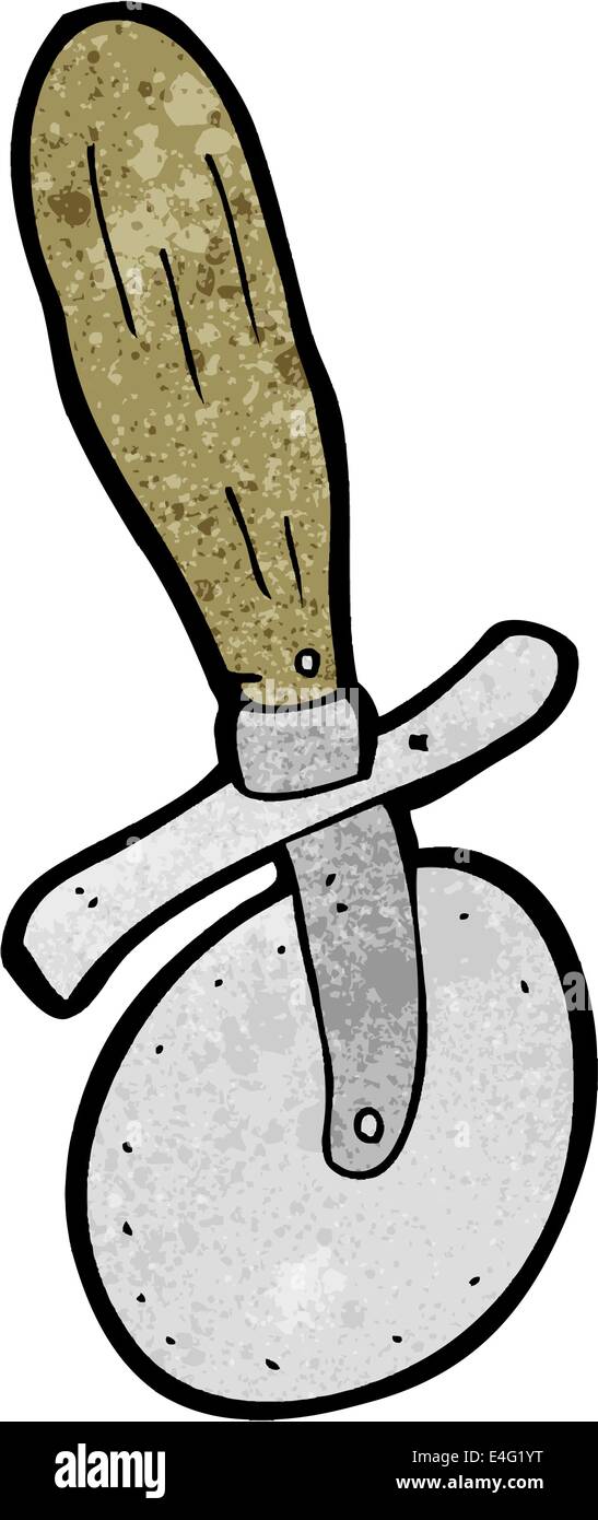 cartoon pizza cutter Stock Vector Image & Art - Alamy