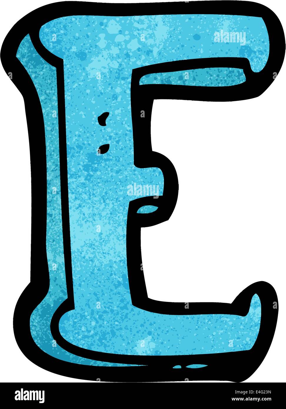 cartoon letter E Stock Vector Image & Art - Alamy