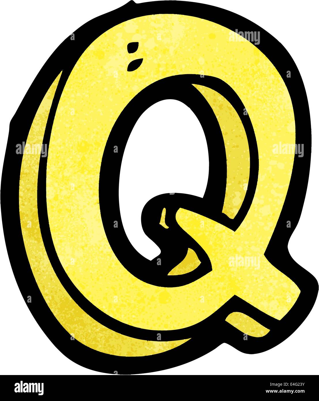 cartoon letter Q Stock Vector Image & Art - Alamy
