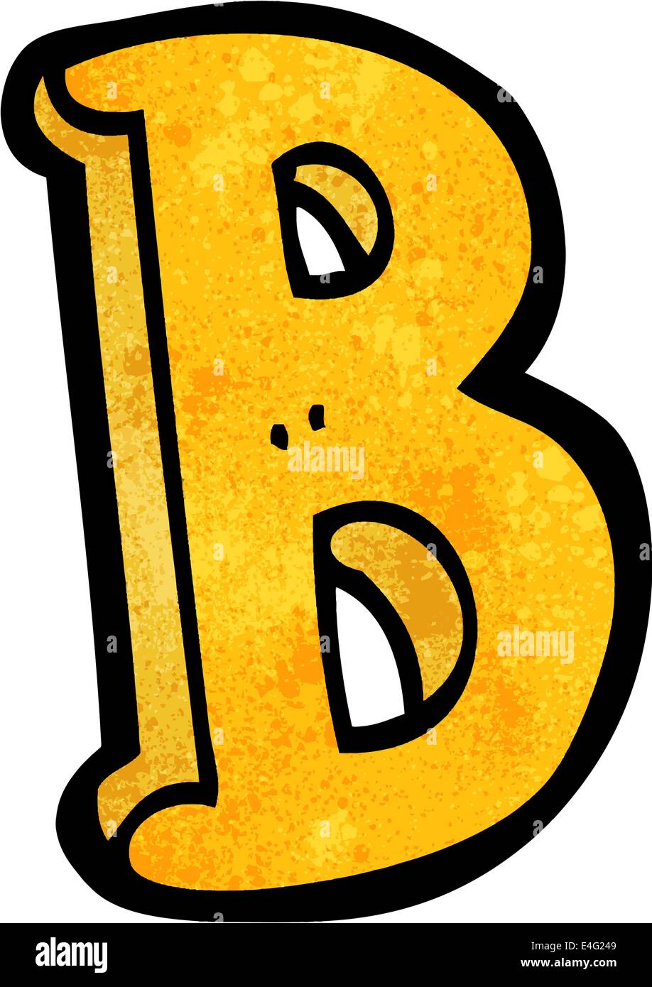 cartoon letter B Stock Vector Image & Art - Alamy