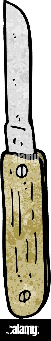 cartoon folding knife Stock Vector Image & Art - Alamy