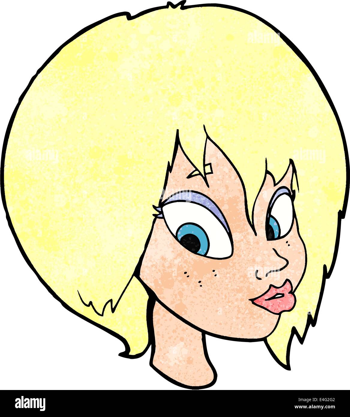 Pouting woman Stock Vector Images - Alamy