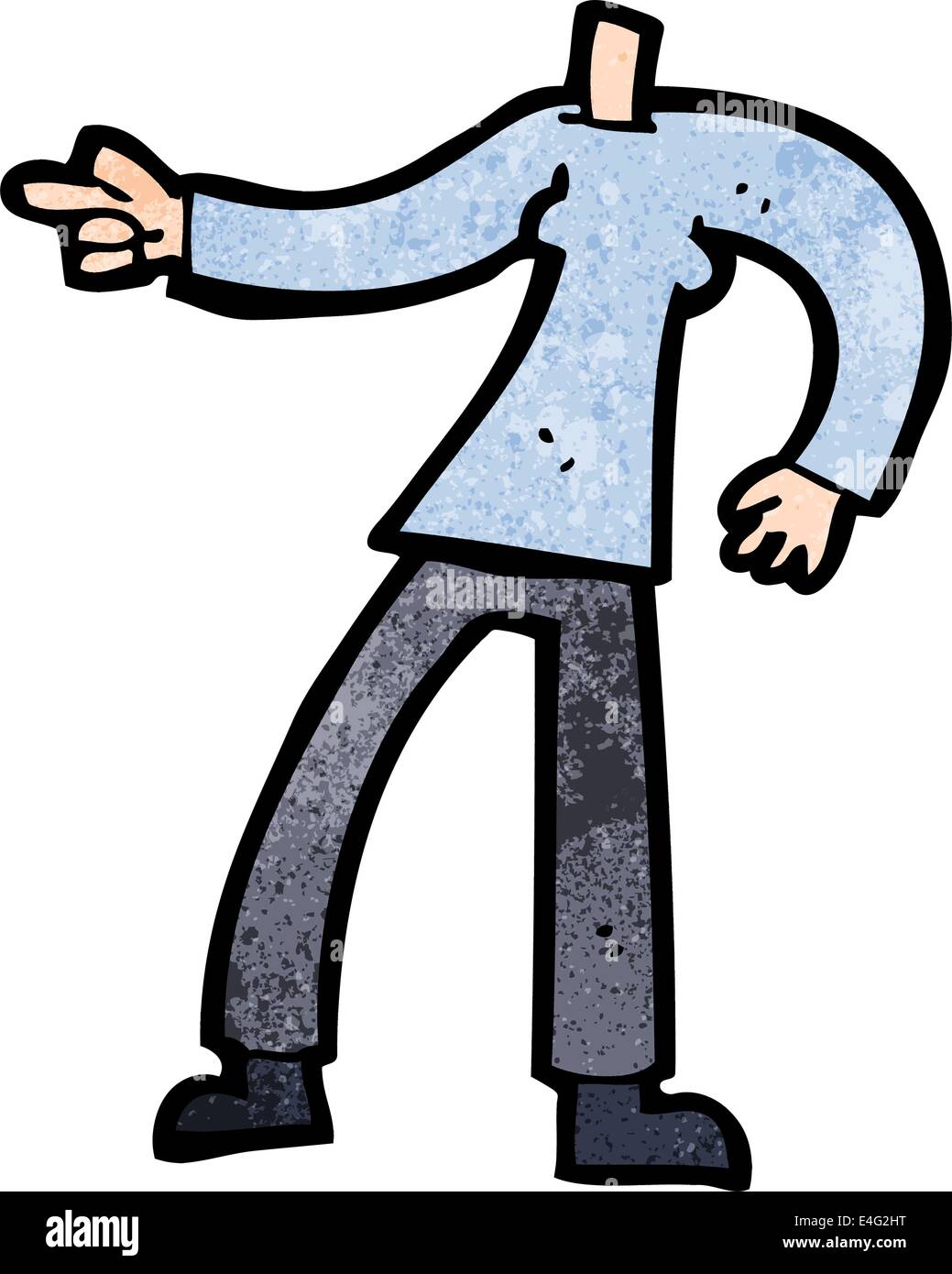 cartoon female body (add photos or mix and match cartoons Stock Vector ...