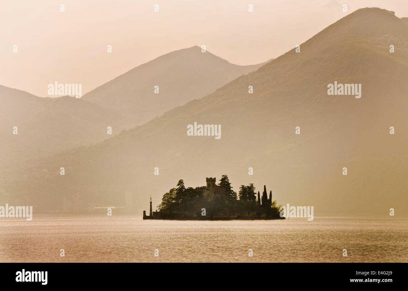 Island of loreto castle hi-res stock photography and images - Alamy