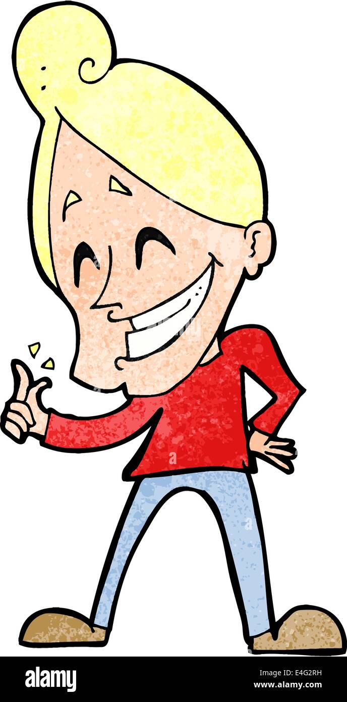 cartoon man snapping fingers Stock Vector Image & Art - Alamy