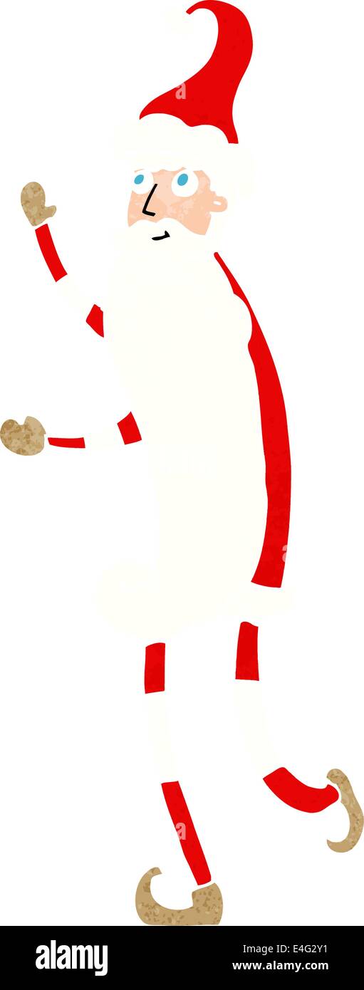 cartoon skinny santa Stock Vector Image & Art - Alamy