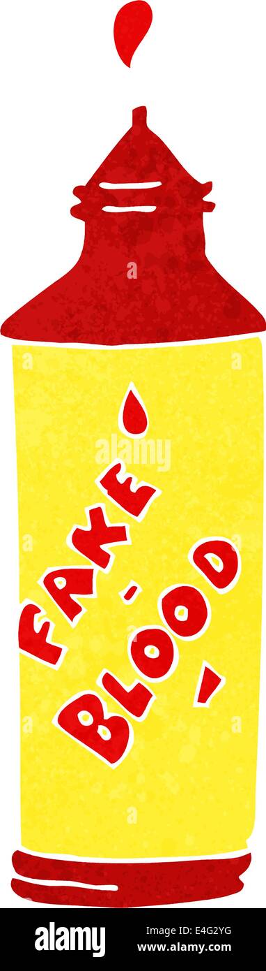 cartoon fake blood Stock Vector Image & Art - Alamy