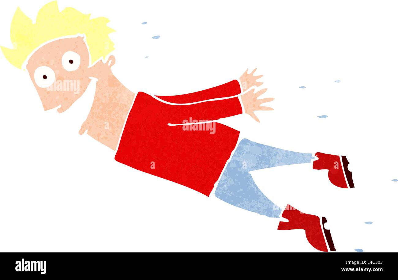 cartoon drenched man flying Stock Vector Image & Art - Alamy