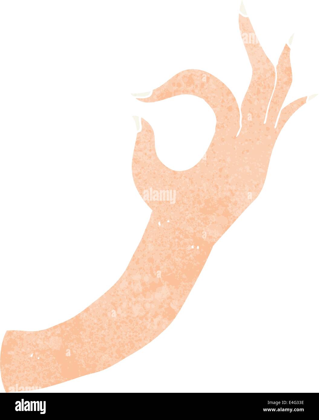 cartoon hand symbol Stock Vector Image & Art - Alamy
