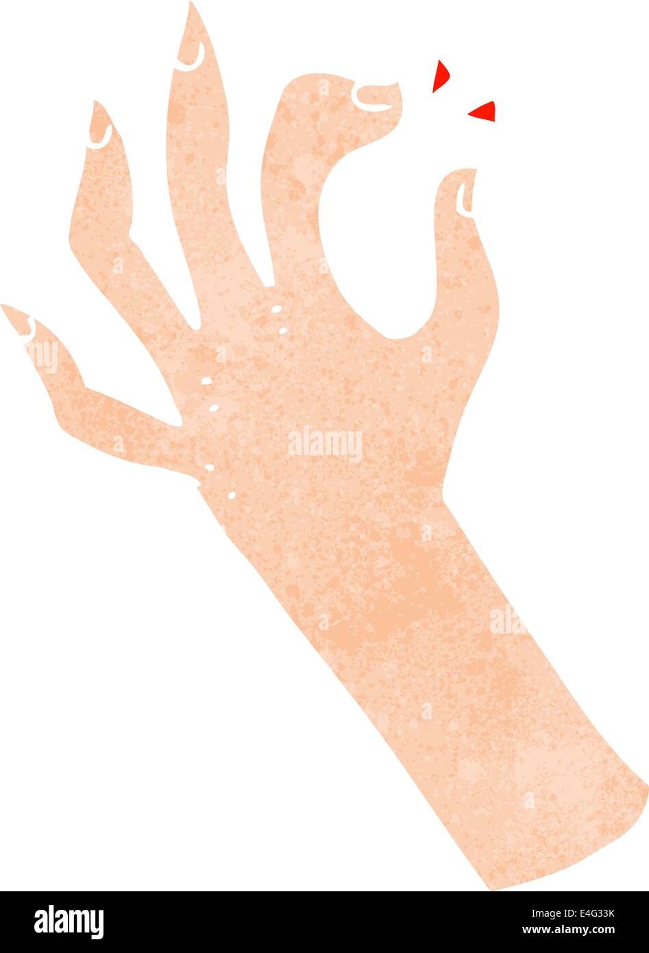 cartoon hand symbol Stock Vector Image & Art - Alamy