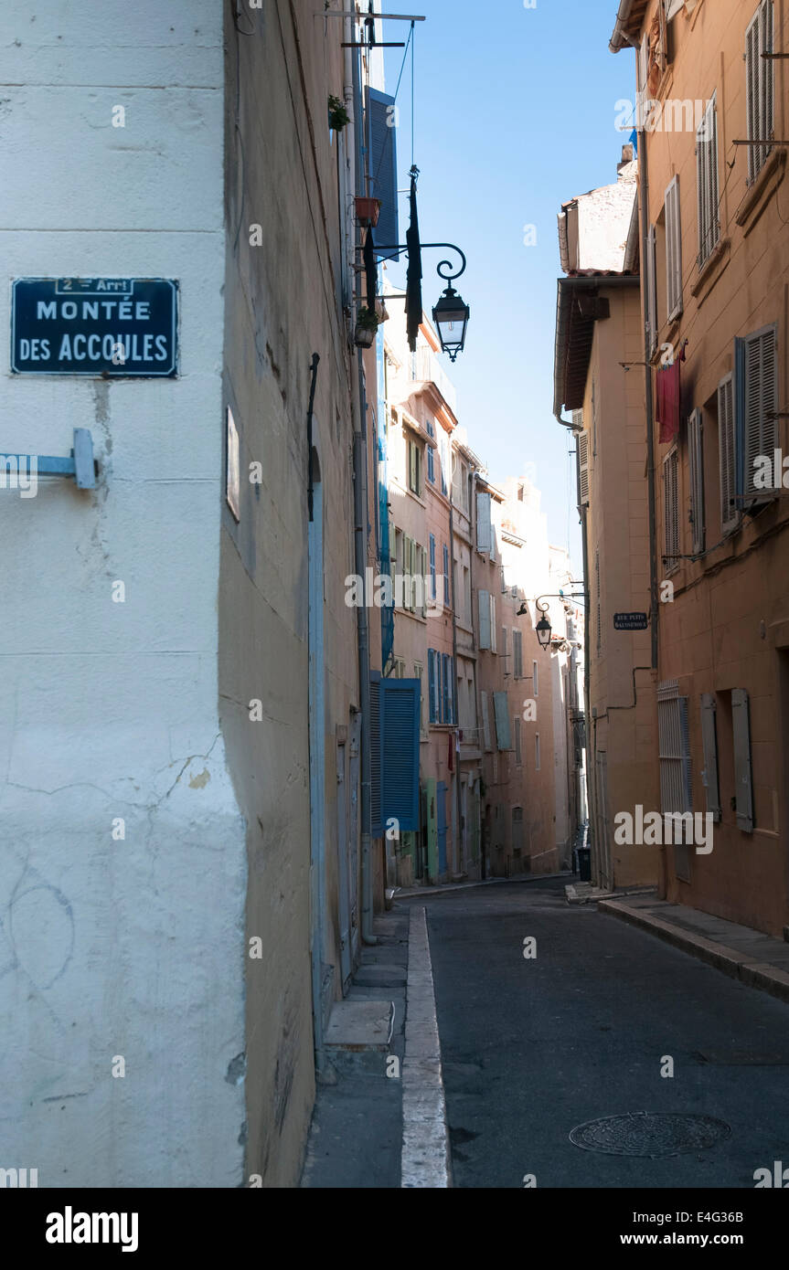 Le panier architecture neighborhood, Marseille, France Stock Photo - Alamy
