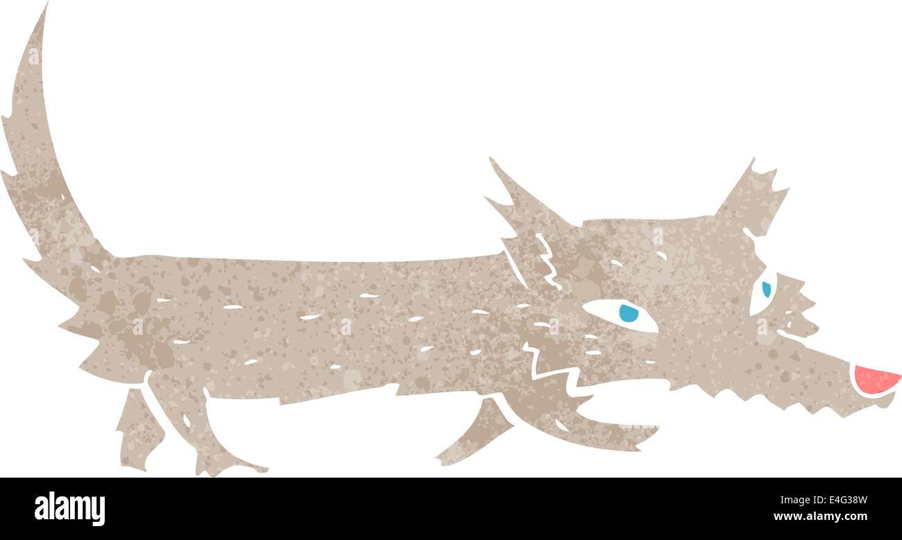 cartoon little wolf Stock Vector Image & Art - Alamy