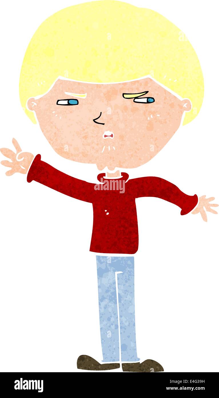 cartoon mean man Stock Vector Image & Art - Alamy