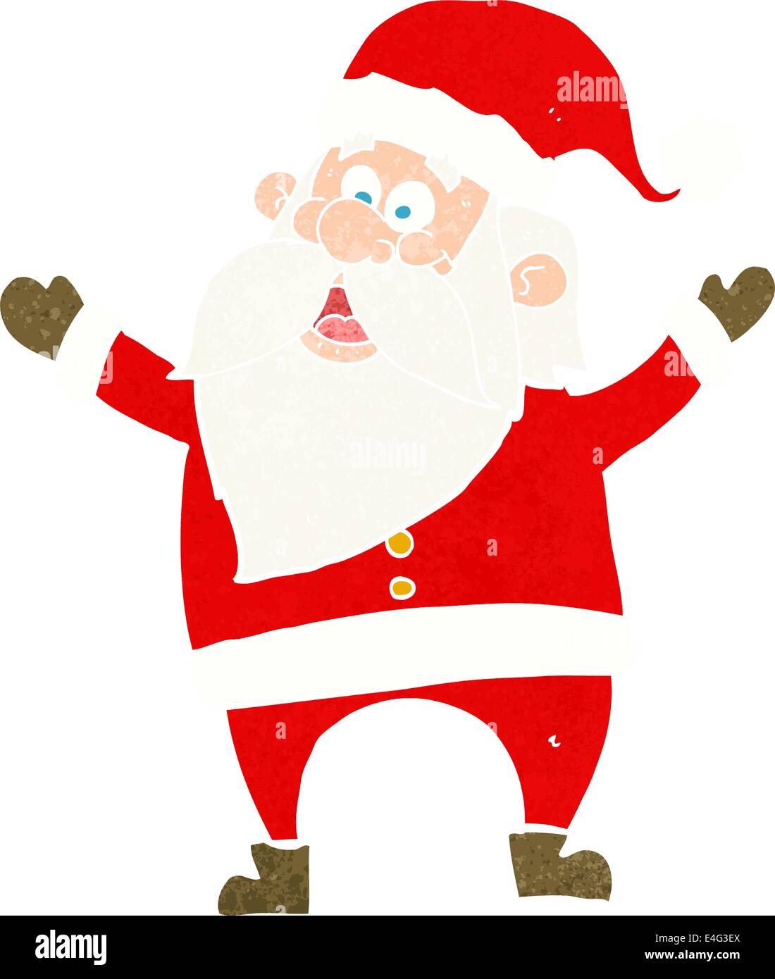 cartoon santa claus Stock Vector Image & Art - Alamy