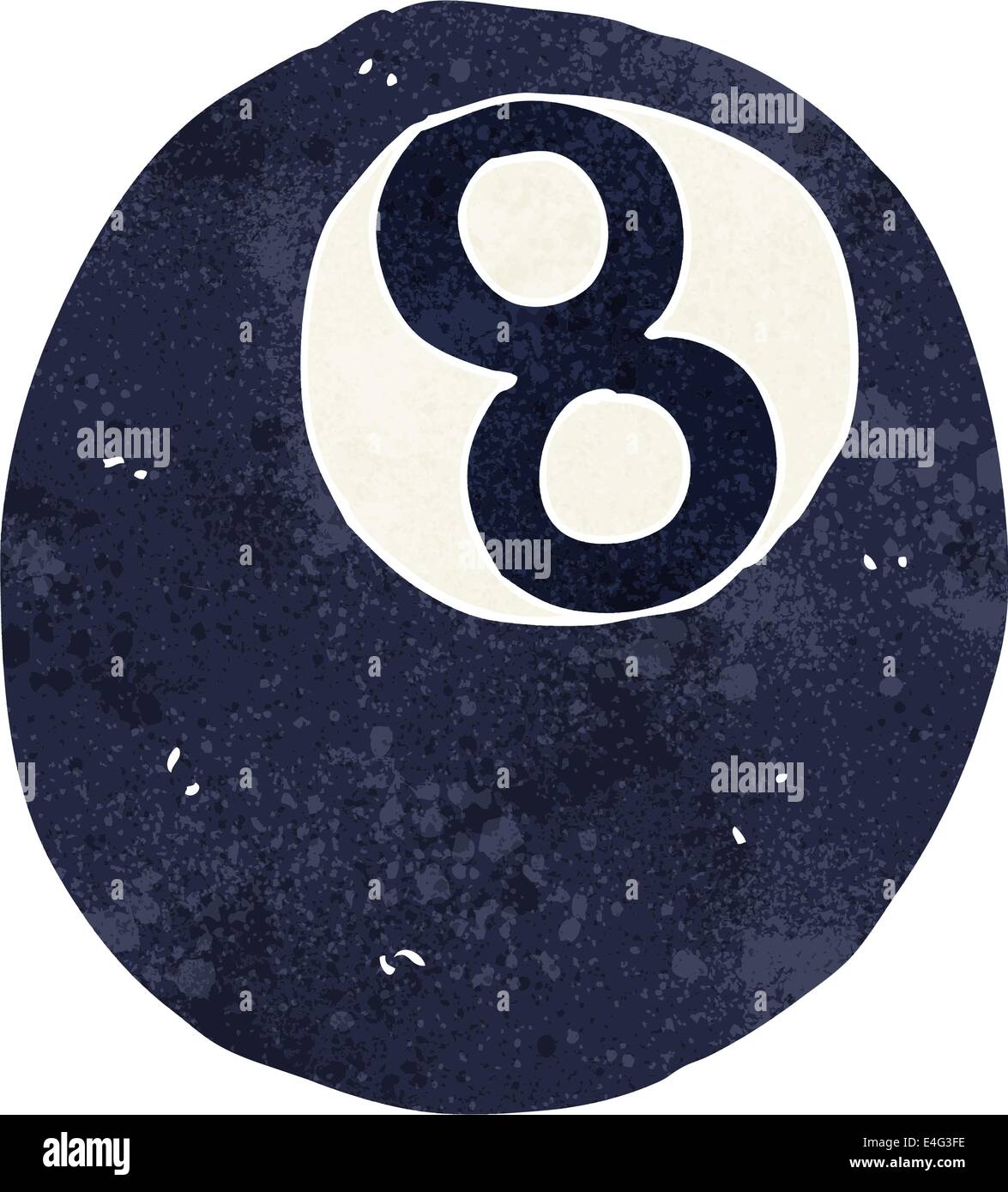 cartoon eight ball Stock Vector Image & Art - Alamy