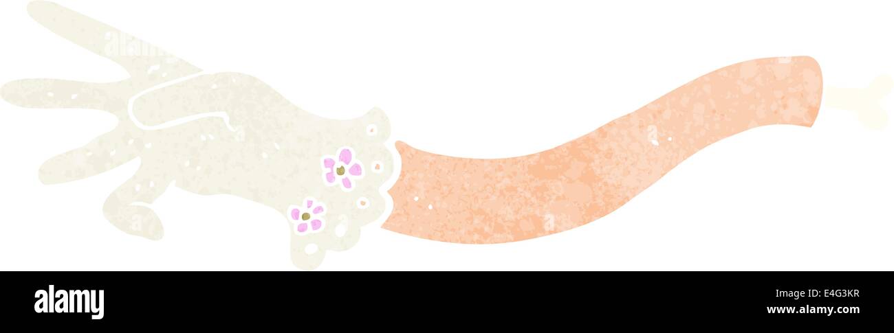 cartoon spooky victorian arm reaching Stock Vector Image & Art - Alamy