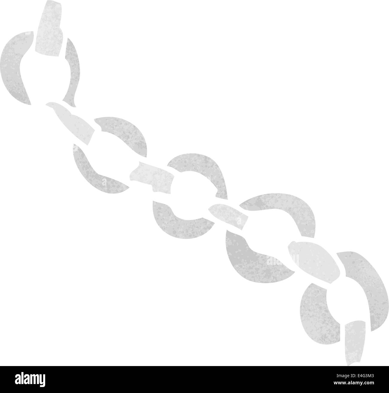 Cartoon chain Black and White Stock Photos & Images - Alamy