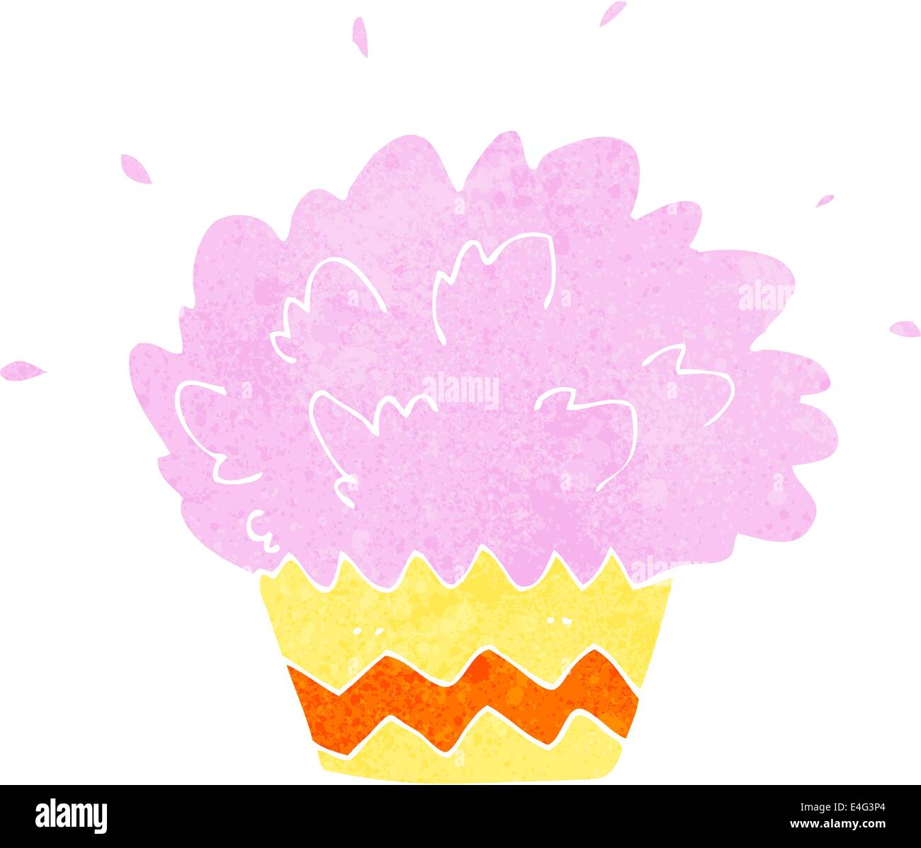 cartoon exploding cupcake Stock Vector Image & Art - Alamy