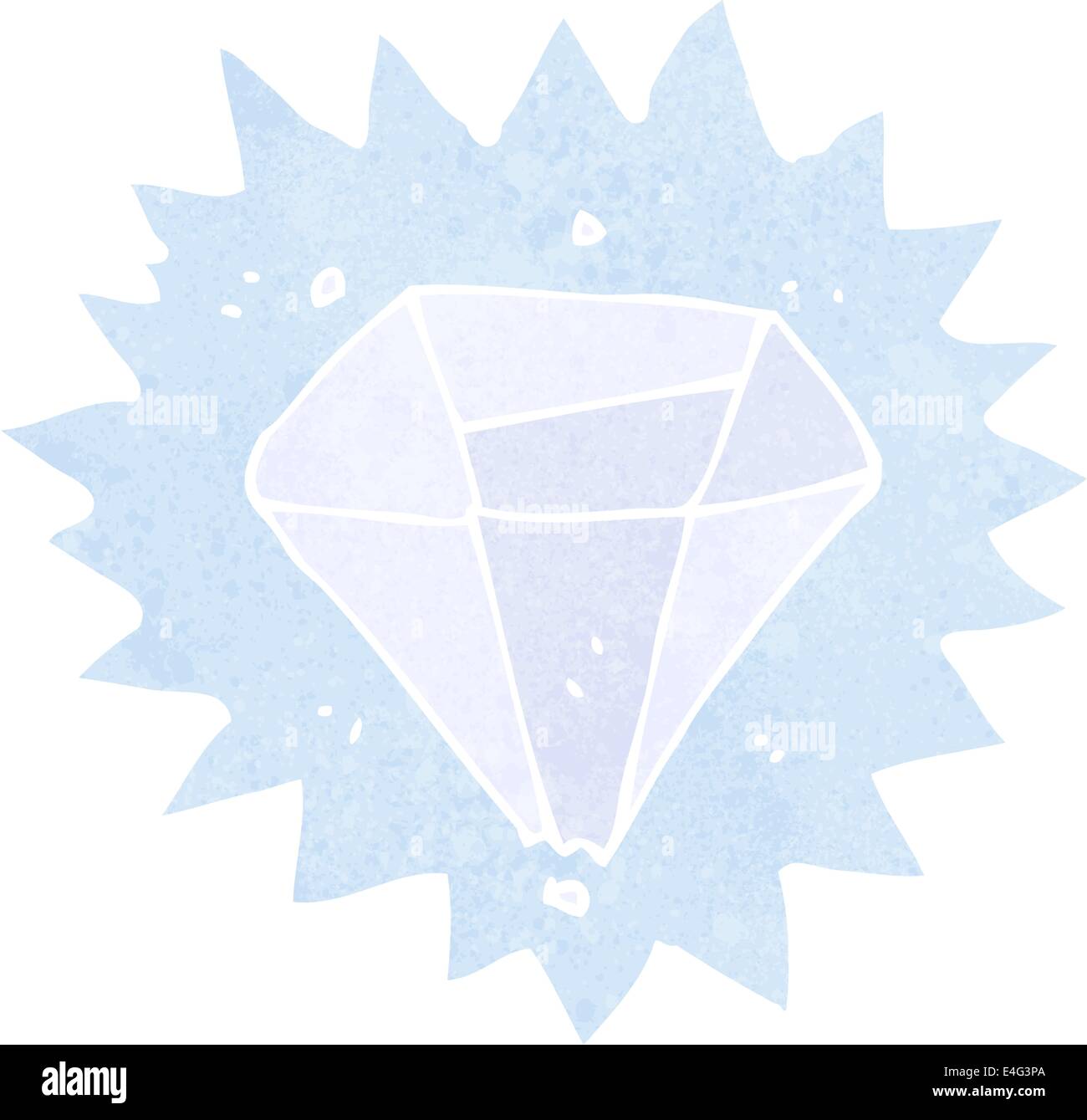 Diamond rough hand Stock Vector Images - Alamy