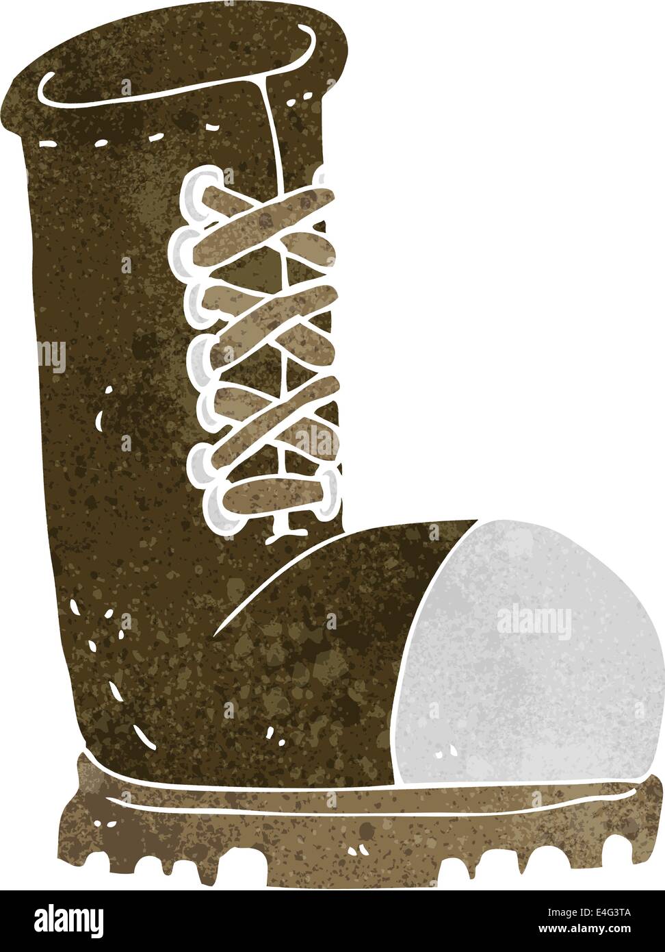 Cartoon old work boot hi-res stock photography and images - Alamy