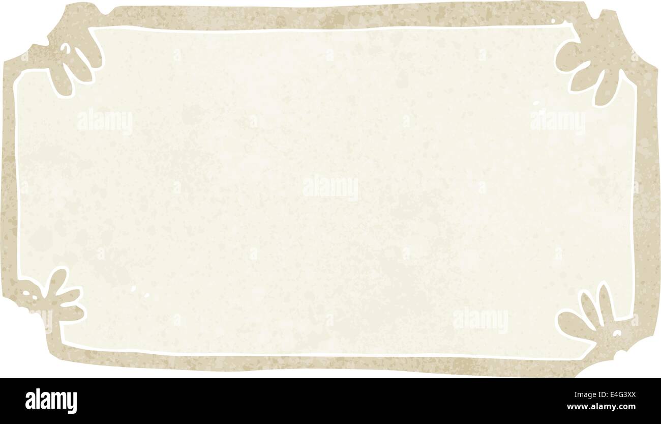 cartoon old frame banner Stock Vector Image & Art - Alamy
