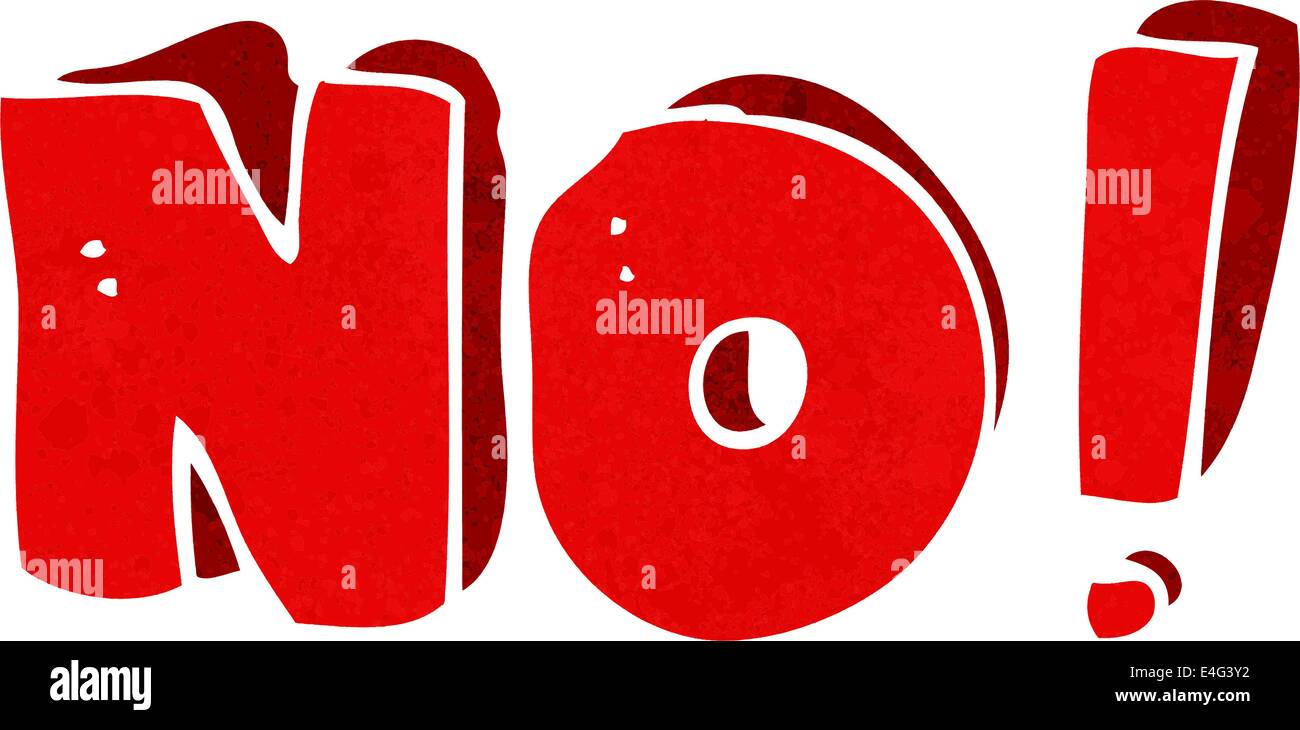 cartoon no symbol Stock Vector Image & Art - Alamy