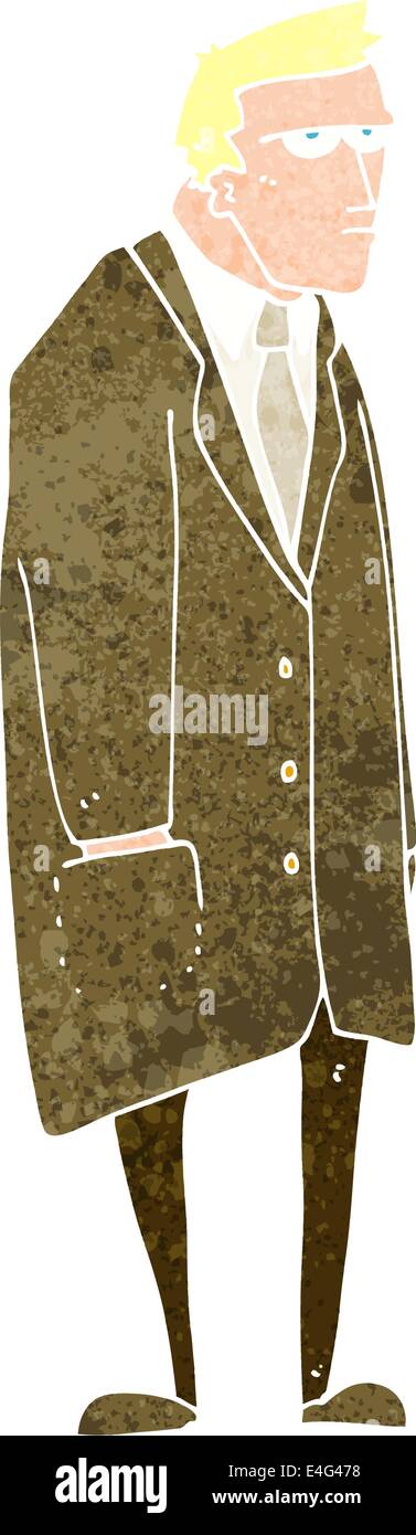 cartoon bad tempered man Stock Vector Image & Art - Alamy