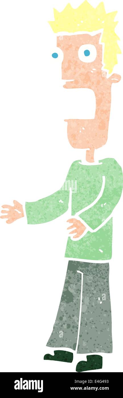 cartoon man freaking out Stock Vector Image & Art - Alamy
