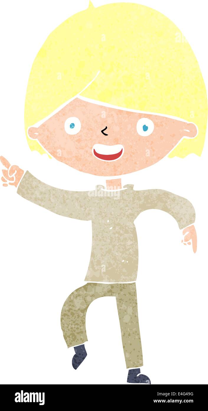 cartoon man pointing Stock Vector Image & Art - Alamy