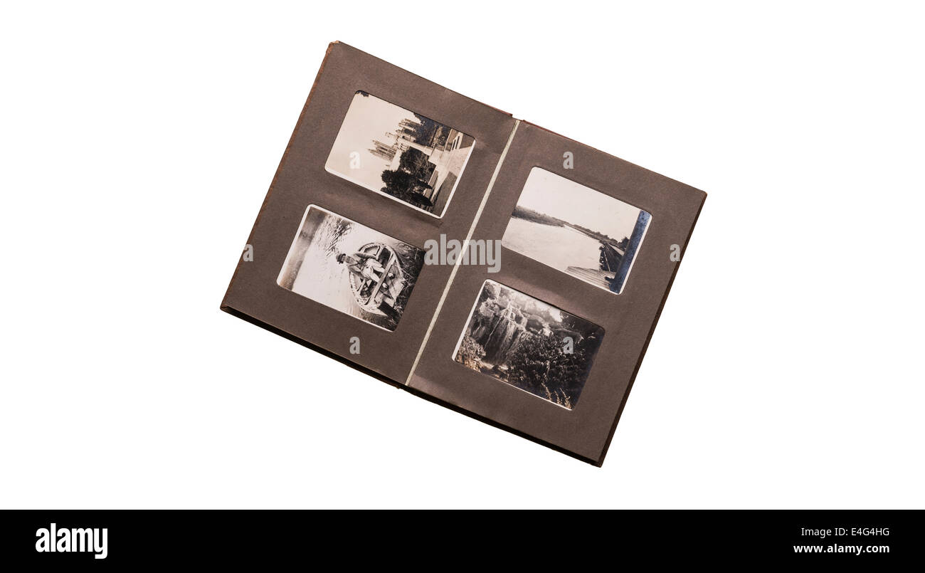 Photo album memories Cut Out Stock Images & Pictures - Alamy