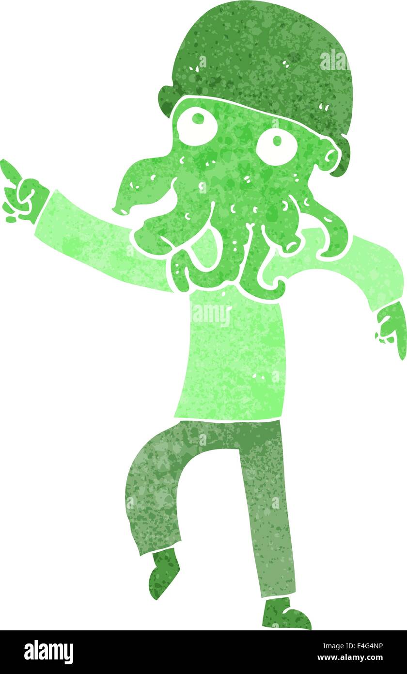 cartoon alien man dancing Stock Vector Image & Art - Alamy