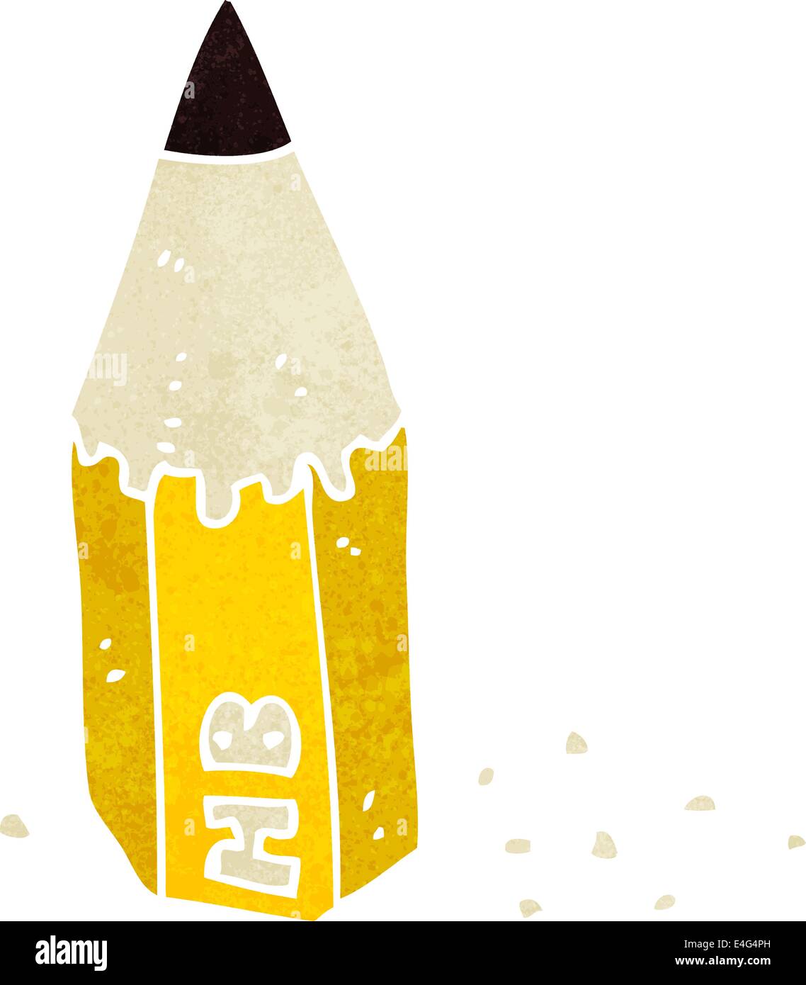 cartoon pencil stub Stock Vector Image & Art - Alamy