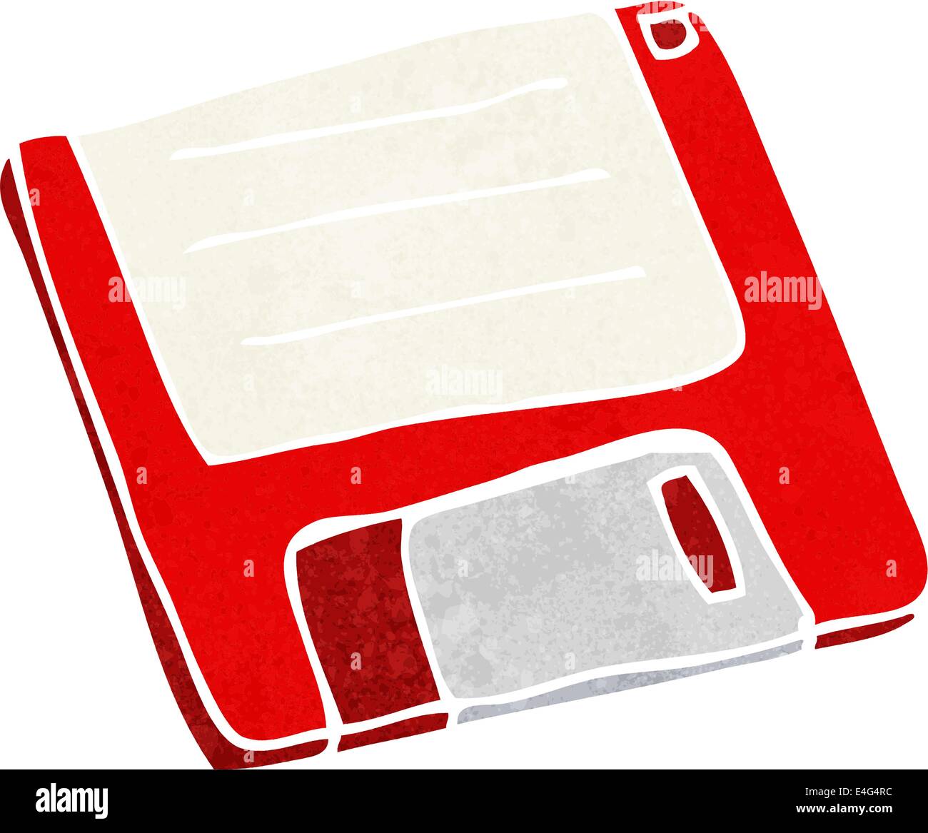 cartoon old computer disk Stock Vector Image & Art - Alamy