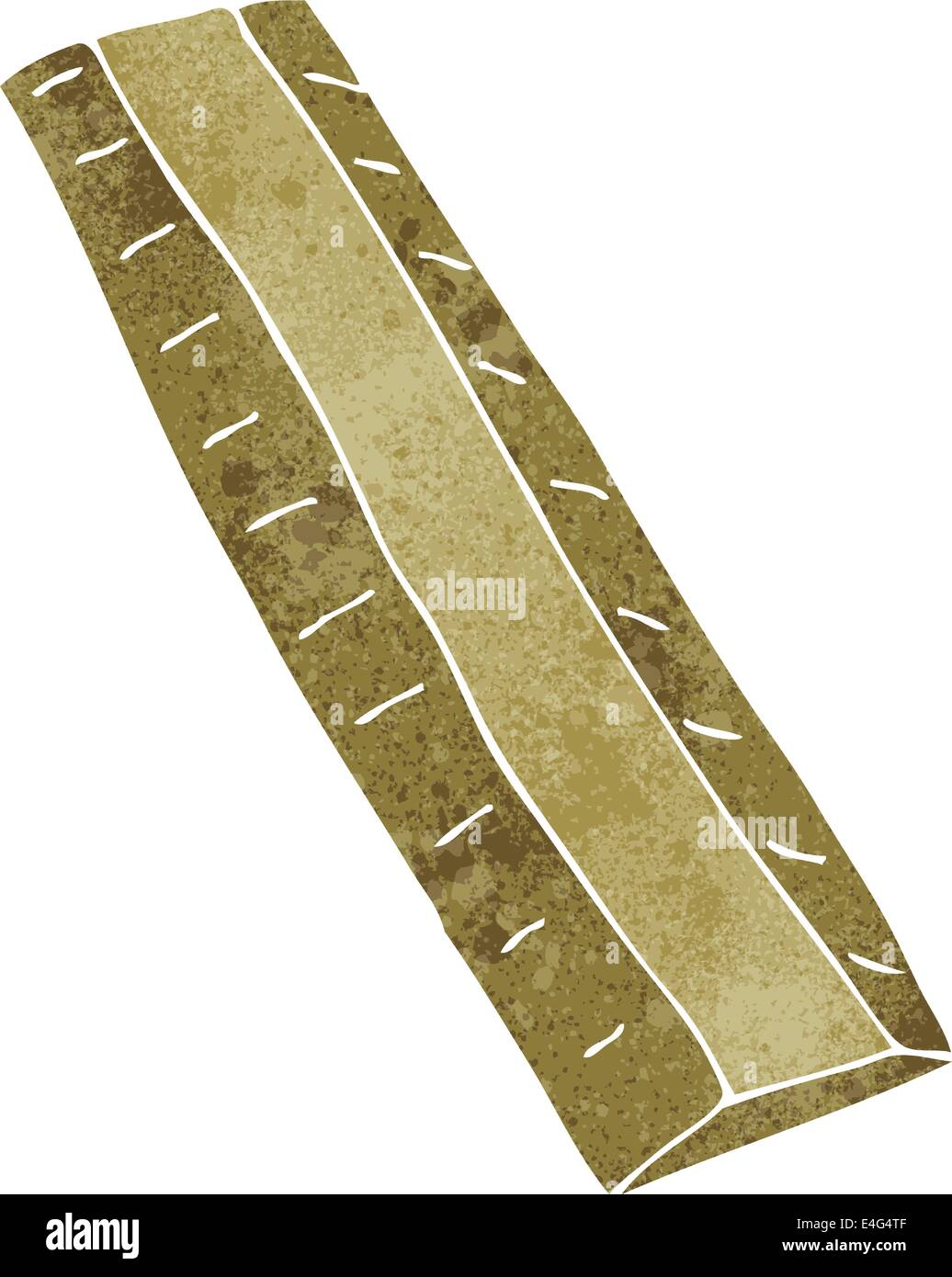 cartoon wooden ruler Stock Vector Image & Art - Alamy