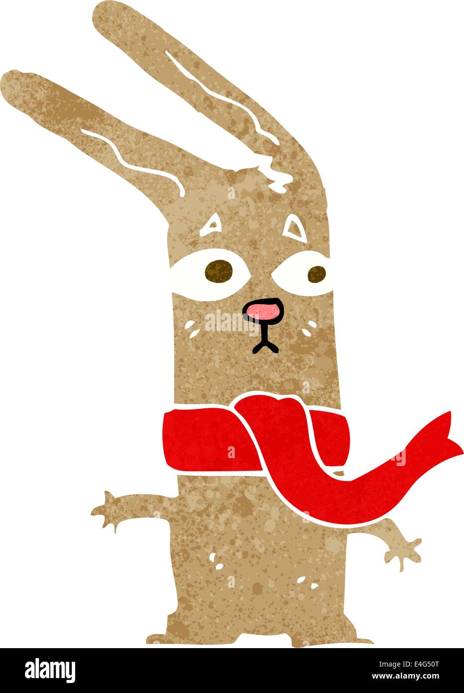 Unhappy rabbit Stock Vector Images - Alamy