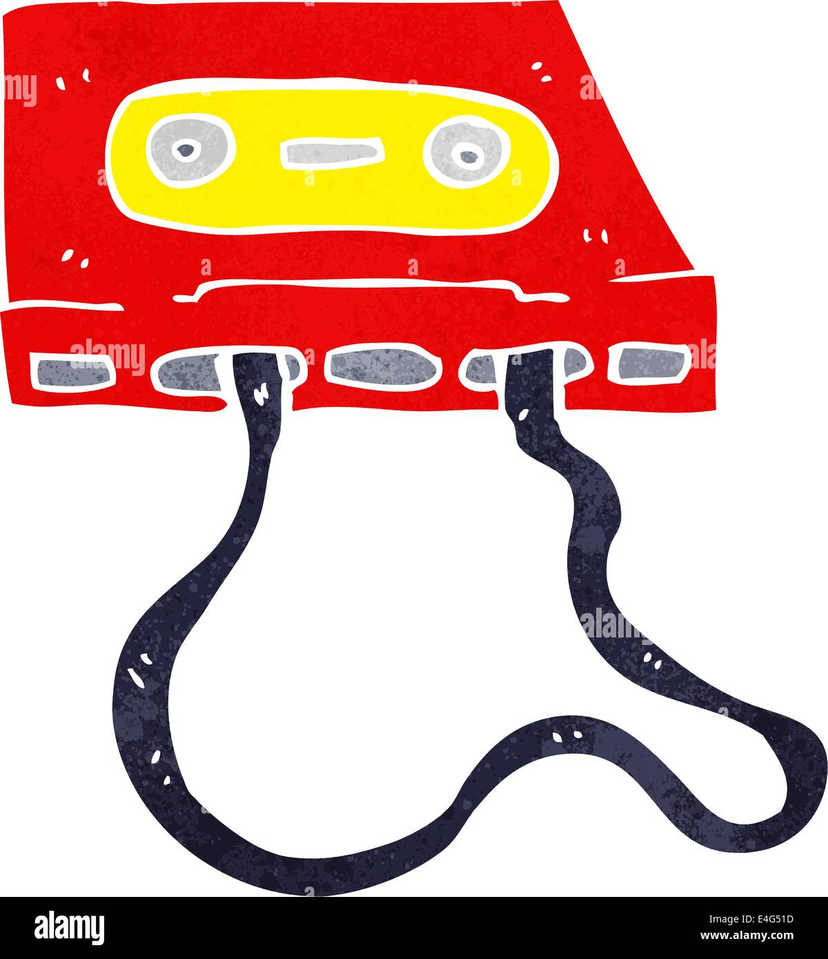 cartoon cassette tape Stock Vector Image & Art - Alamy