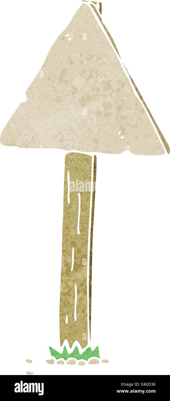 cartoon sign post Stock Vector Image & Art - Alamy