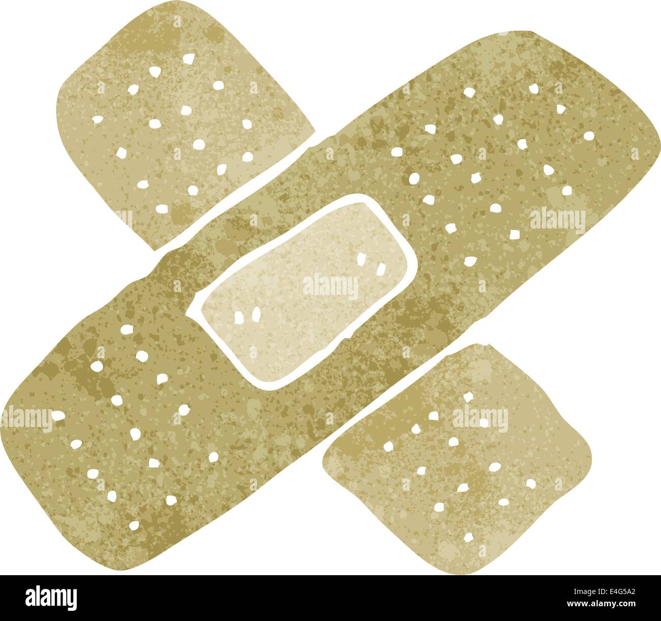 Crossed plaster Stock Vector Images - Alamy