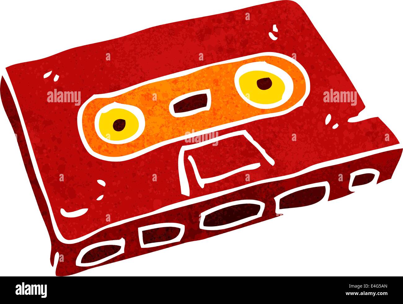 cartoon cassette tape Stock Vector Image & Art - Alamy